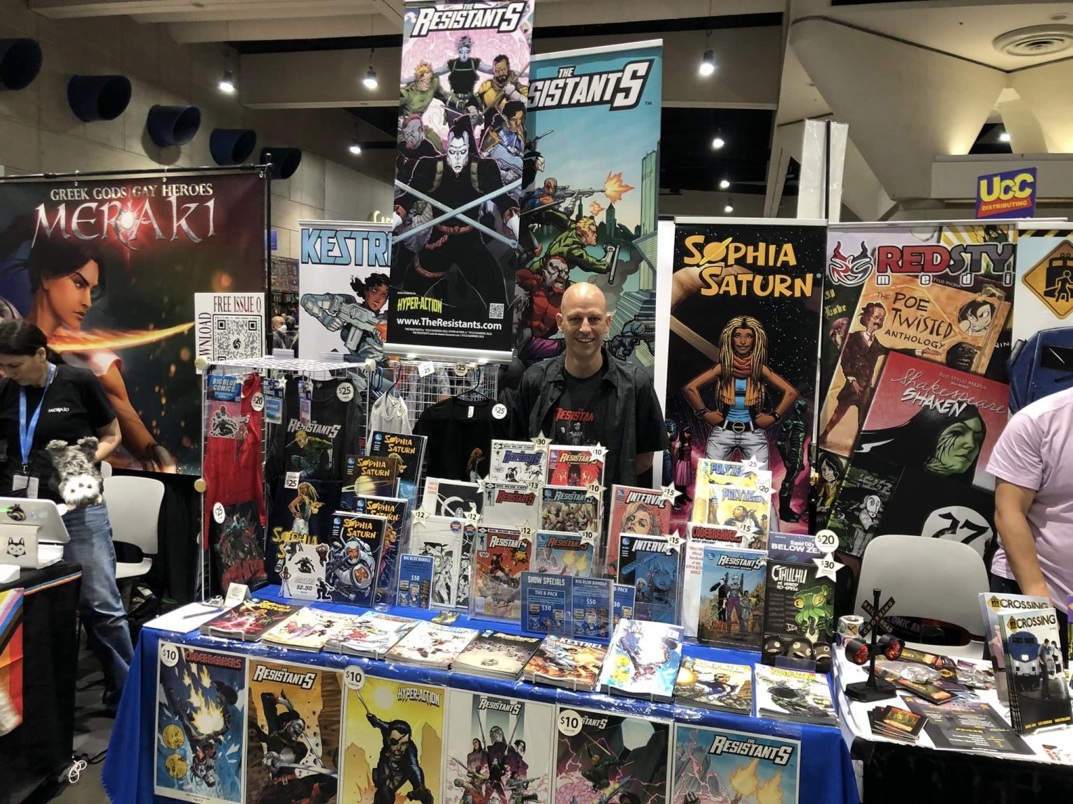 K.J. Kaminski at Rose City Comic Con September 6th-8th - Big Blue Comics